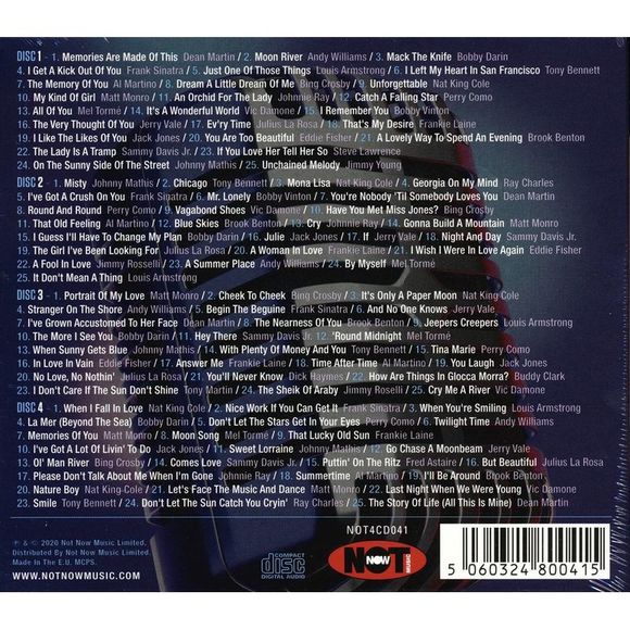 Various Artists | Other | 0 Hits Of The Great Crooners 4cd Box Set ...